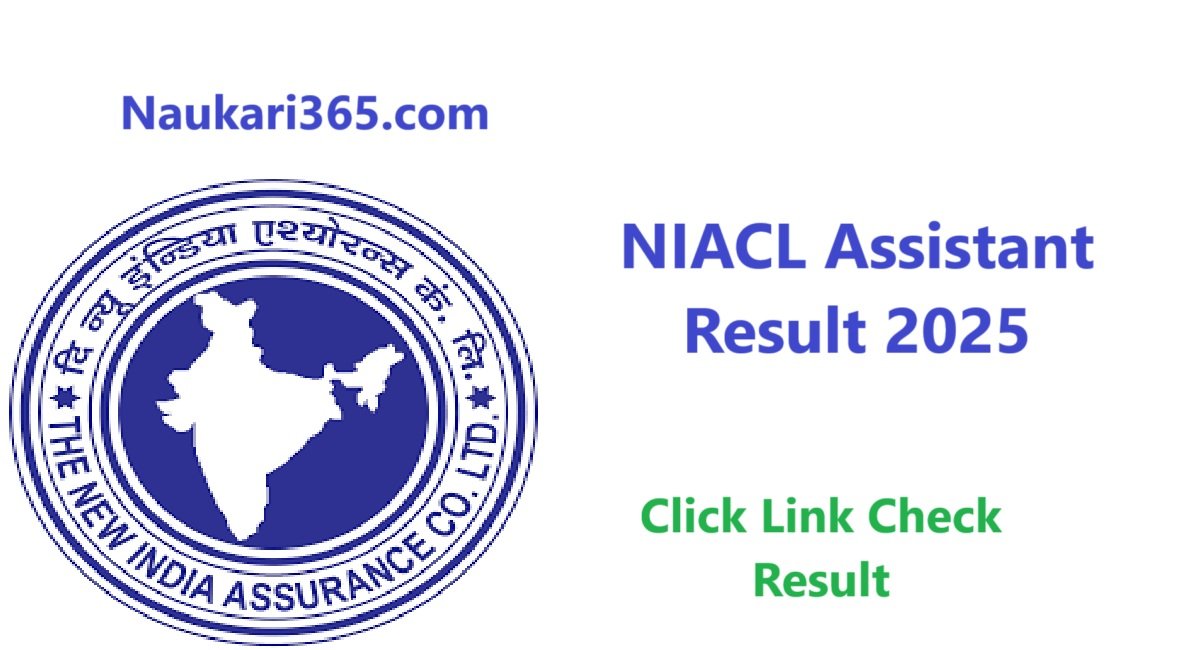 NIACL Assistant Result 2025 Announced Regional Language Result Declared ...