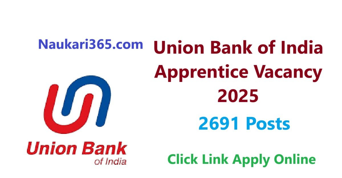 Union Bank Of India Apprentice Vacancy 2025 Apply Online, Important ...
